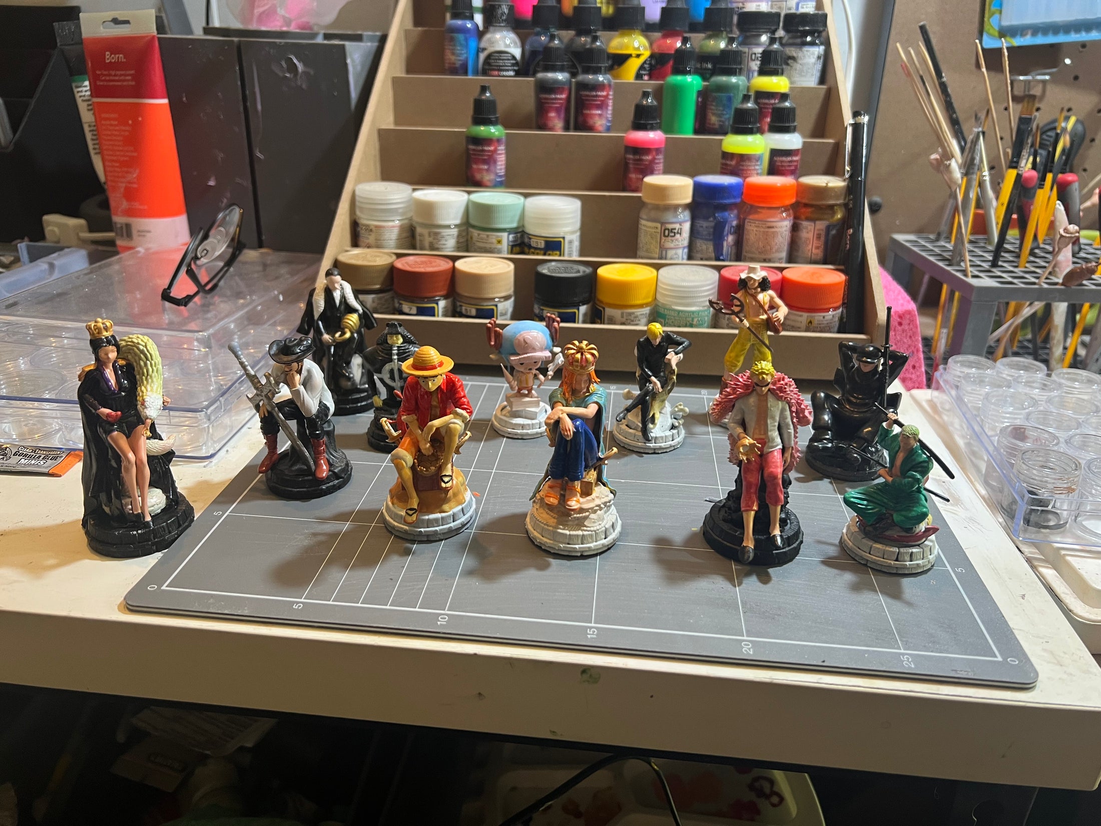 One Piece Chess Set – 3D Sculptopia